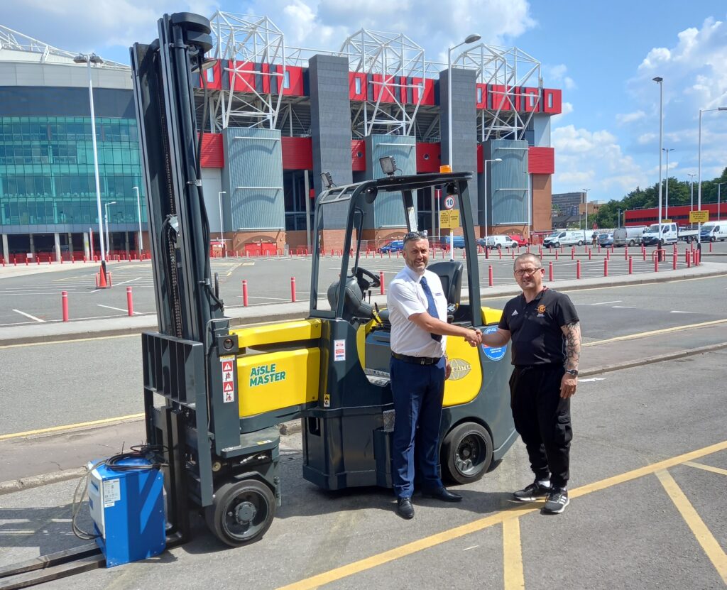 MANCHESTER UNITED - Carrylift Group - UK's Number One For Forklift Trucks